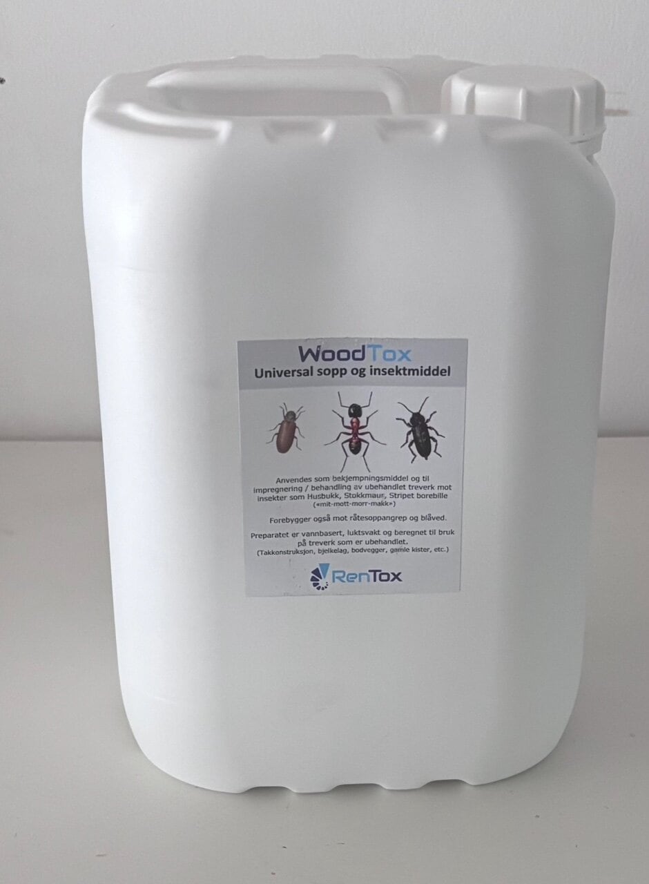 Woodtox 10 liter (TILBUD NÅ) - Antiparasit som fungerer!
